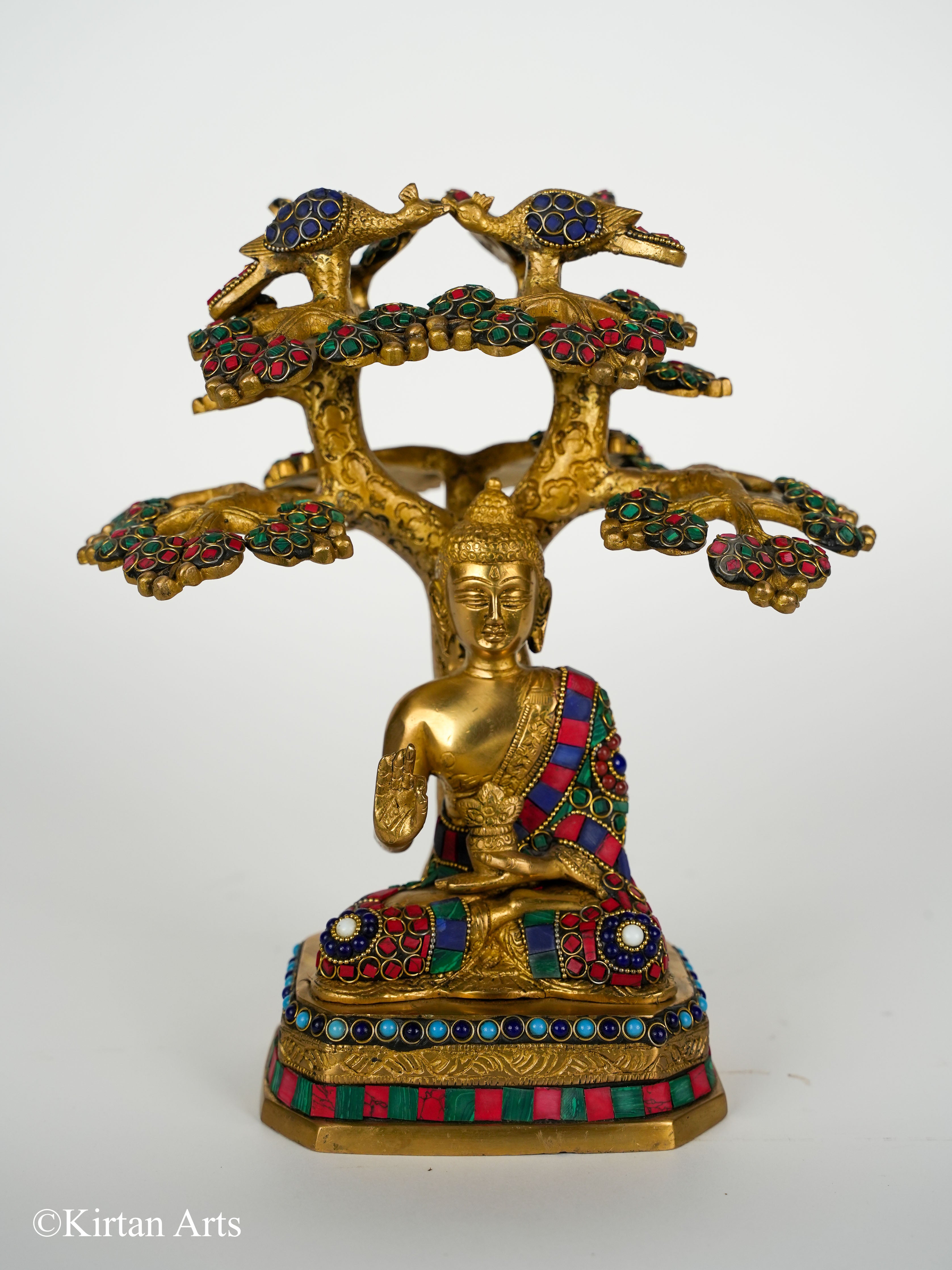 Brass Buddha Tree 12" – Kirtan Arts