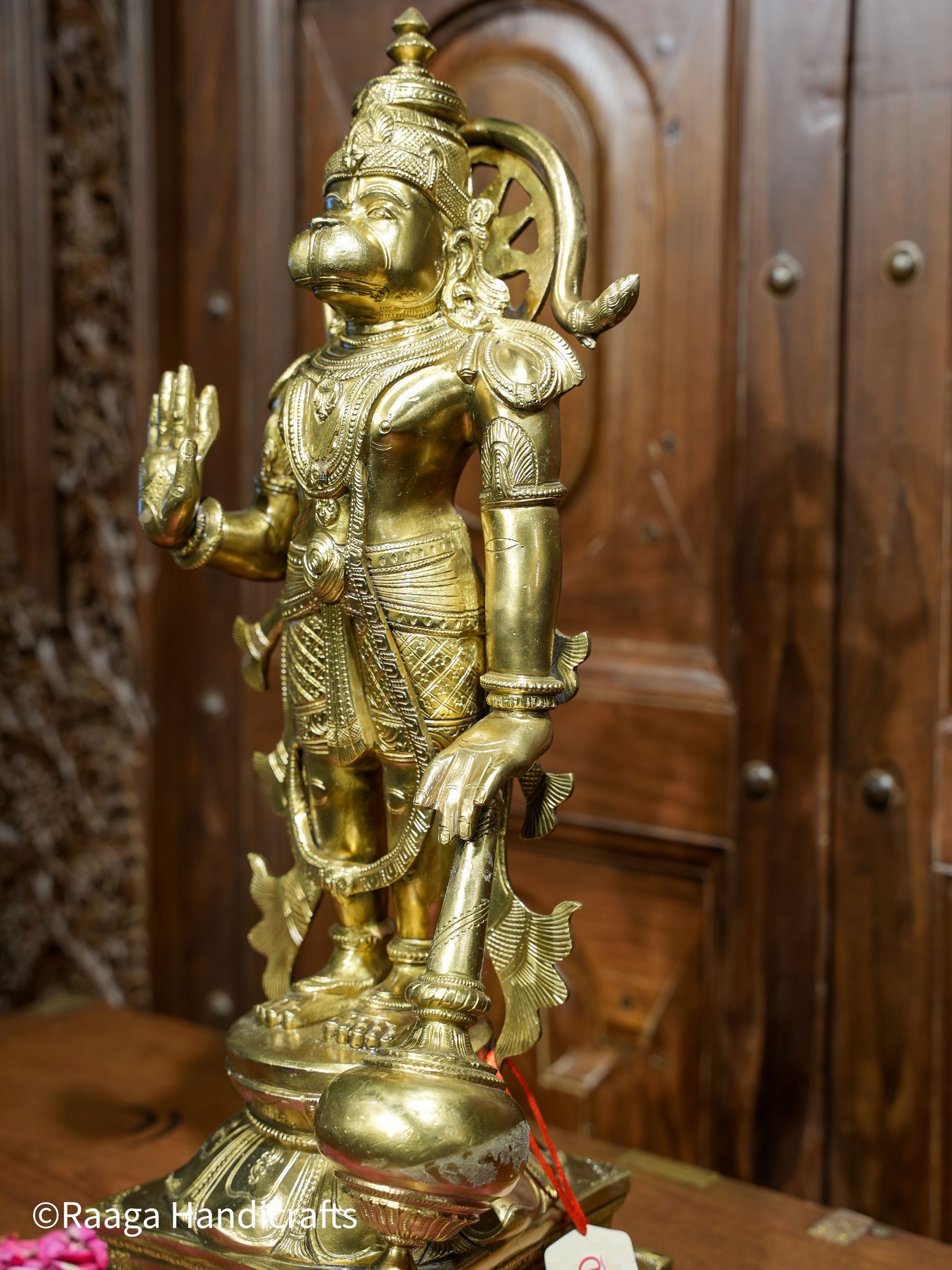 Bronze Fine Carved Lord Hanuman 21" – Kirtan Arts